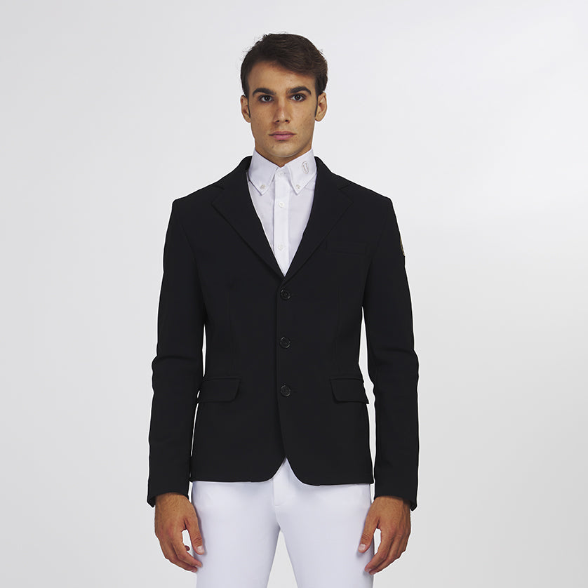 PLATINUM / Black men's competition jacket– U Black